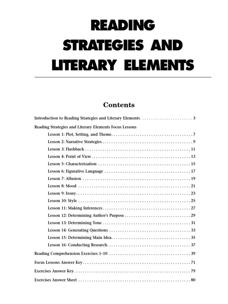 Reading Strategies G7 | PDF