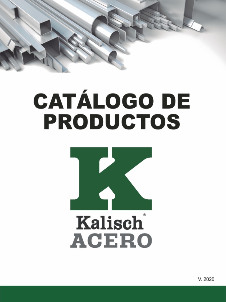Kalisch Acero Catalogo | PDF | Calidad (comercial) | Logística