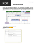 Modul Pelatihan - Microsoft Project 2019 | PDF