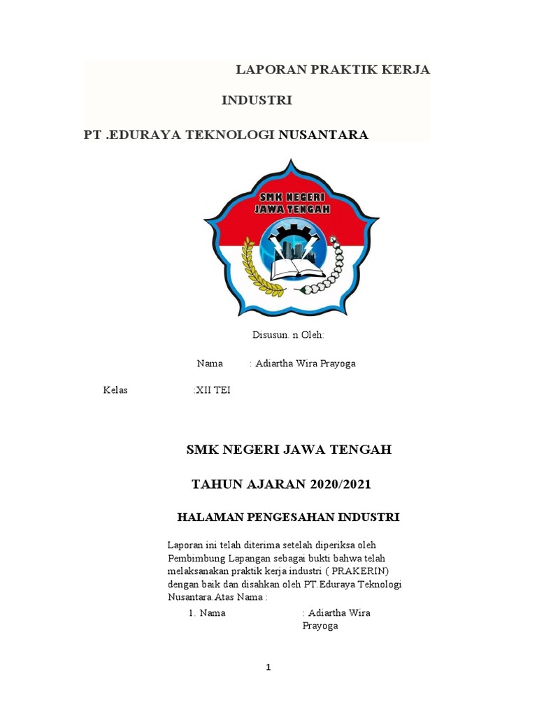 Praktik Kerja di PT Texmaco Perkasa | PDF