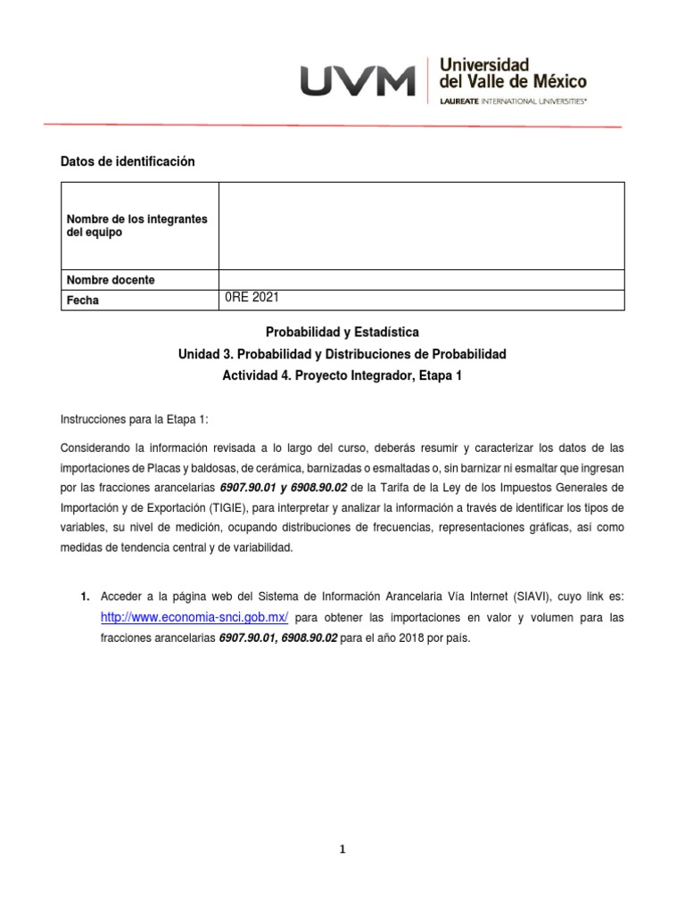 PIE1 Act4 | PDF | Estadísticas | Microsoft Excel