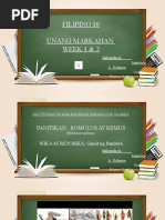 Filipino 10: Panitikang Pandaigdig | PDF