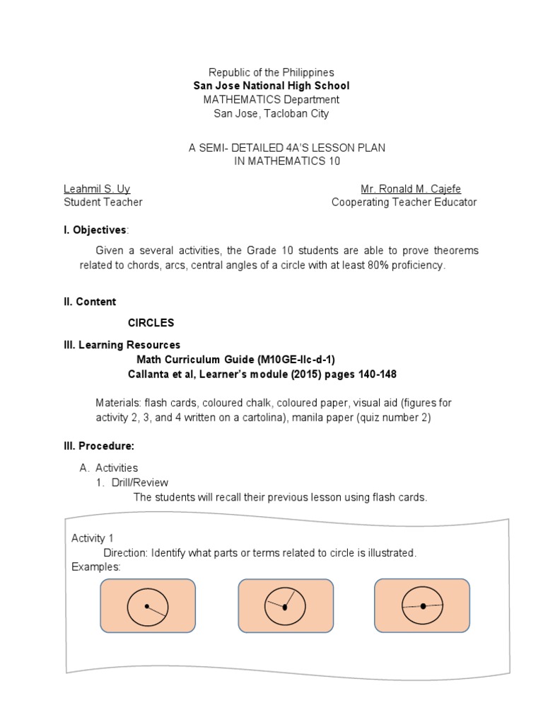 San Jose National High School | Download Free PDF | Mathematics | Angle