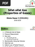 Gas Laws Formula Sheet | PDF | Gases | Mole (Unit)