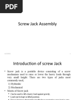Screw Jack Assembly Drawing Project | PDF