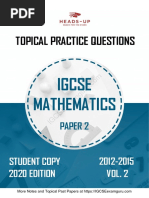 Znotes Math Revision Notes | PDF | Euclidean Vector | Triangle