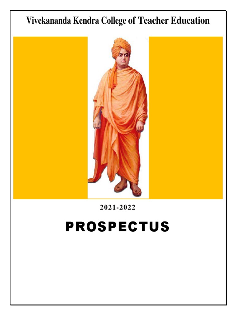 VKCTE Prospectus 2021-22 | PDF | Course Credit | Academic Degree