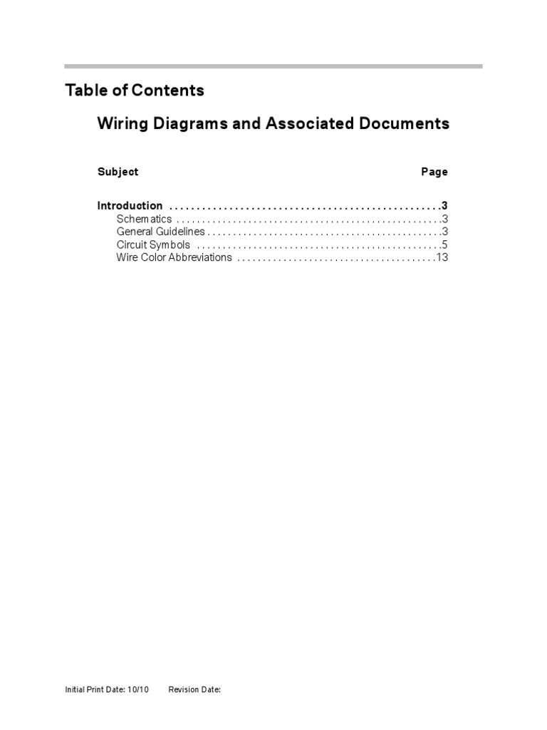 02 - Wiring Diagrams and Associated Documents | PDF | Electrical ...