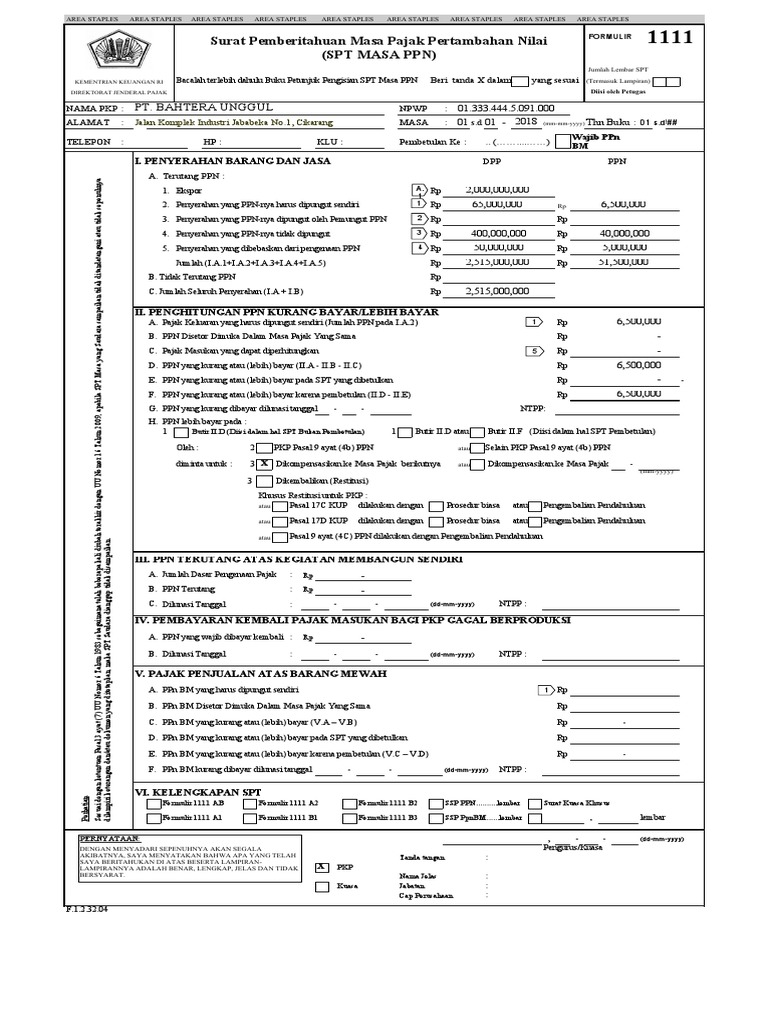 SPT PPN 1111 | PDF