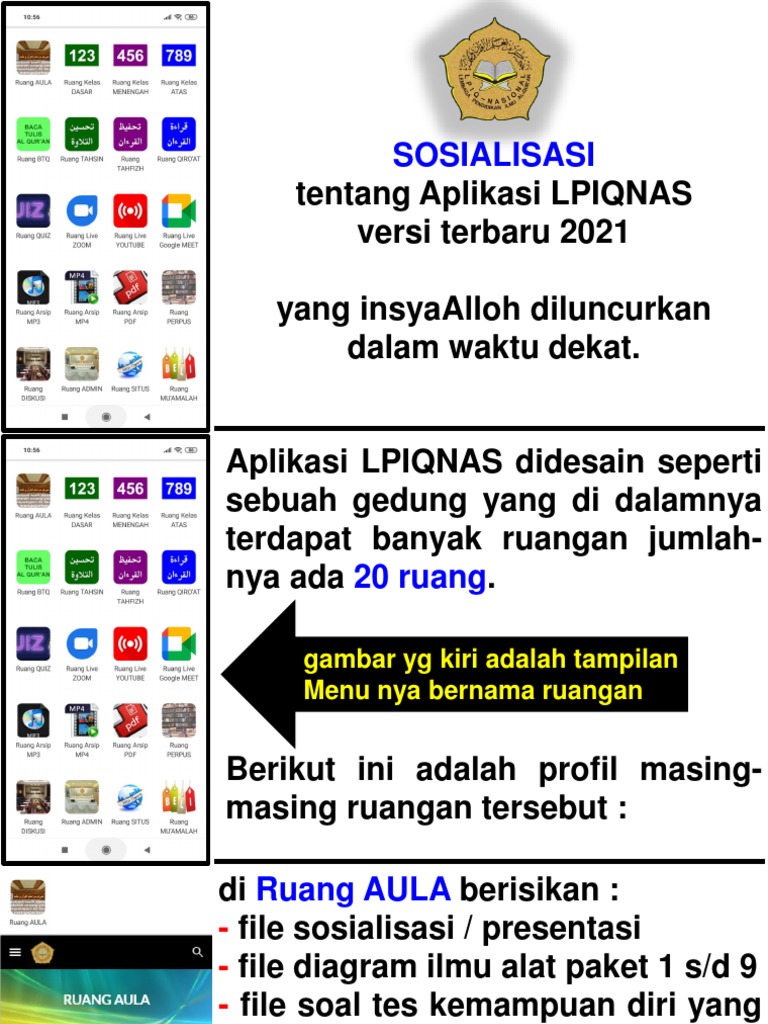 Profil Aplikasi LPIQNAS Mobile 2021 | PDF