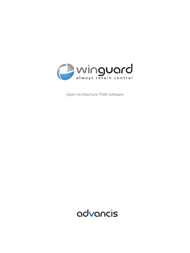 An Integrated Physical Security Platform: Introducing WinGuard PSIM Software | PDF | Computer ...