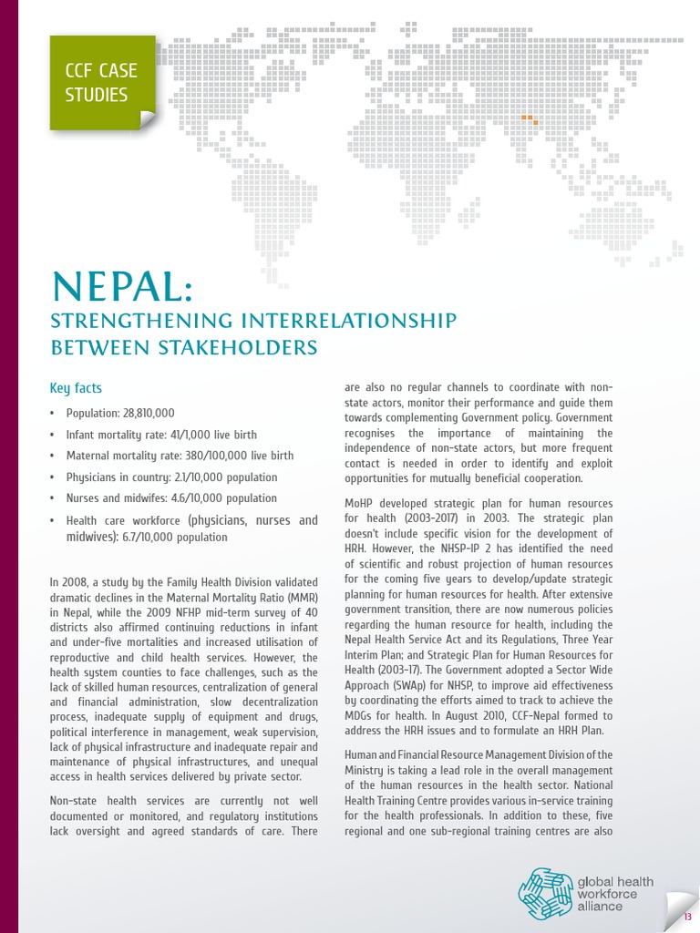 Nepal:: Strengthening Interrelationship Between Stakeholders | PDF ...