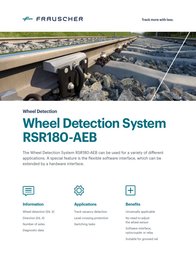 Wheel Detection System RSR180-AEB | PDF | Alternating Current | Relay