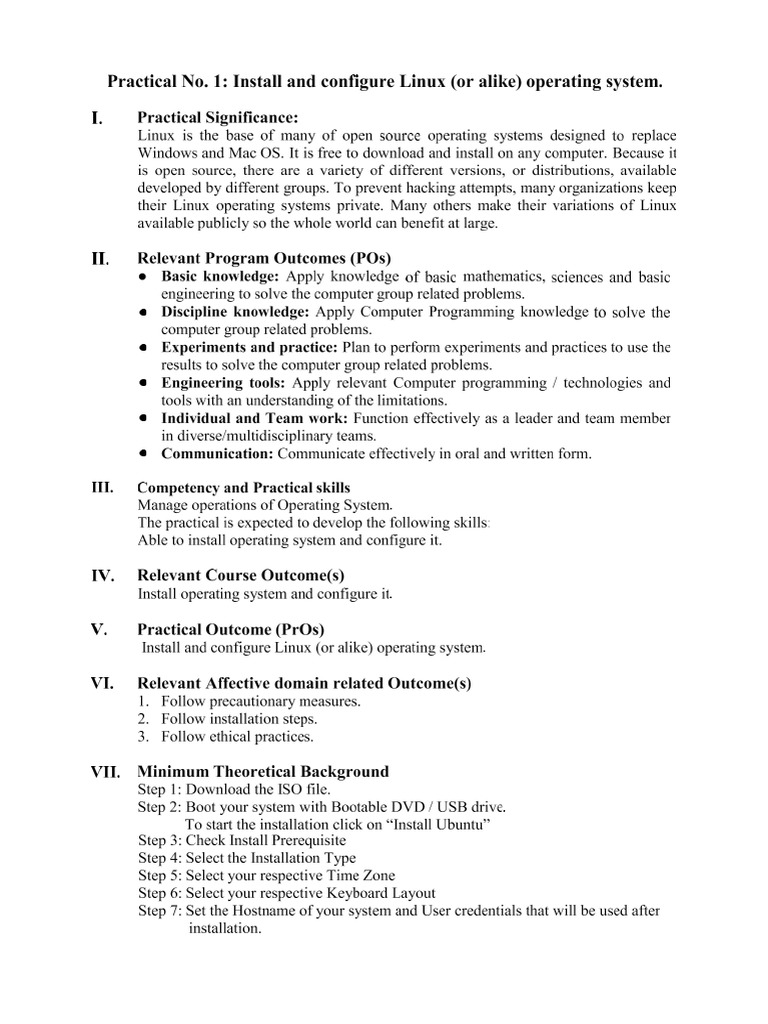 OSY Practical Assignment No.1 | PDF | Operating System | Microsoft Windows