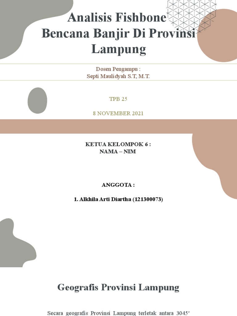 Analisis Fishbone - Kelompok 5 | PDF