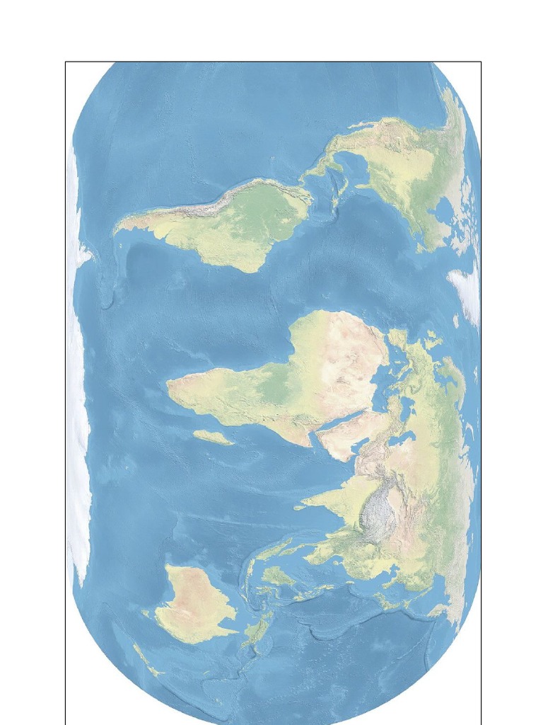 Reljefna Slijepa Karta Svijeta | PDF