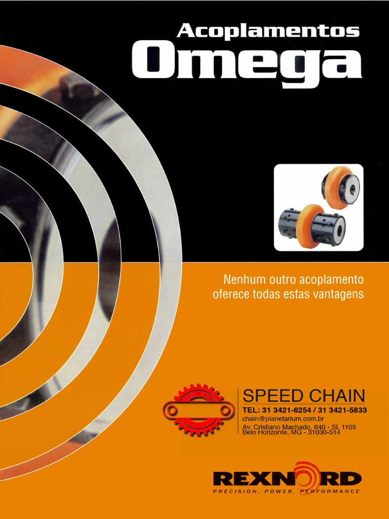 Catalogo Acoplamento Rexnord Omega PT BR | PDF
