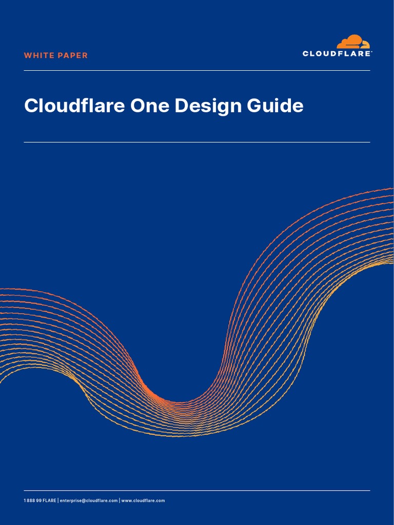 Cloudflare One Design Guide | PDF | Virtual Private Network | Computer Network