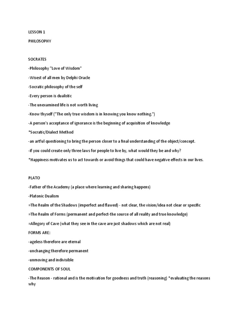 Uts Review | PDF | Mind | Id