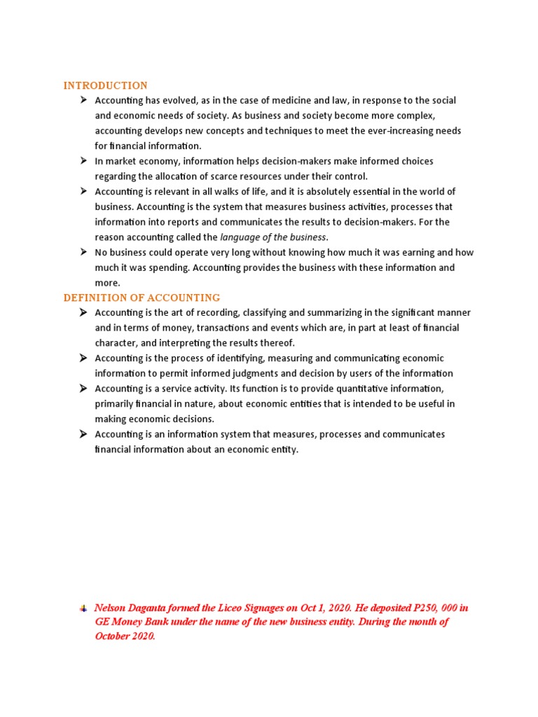 Notes Bfar | PDF | Expense | Accounting