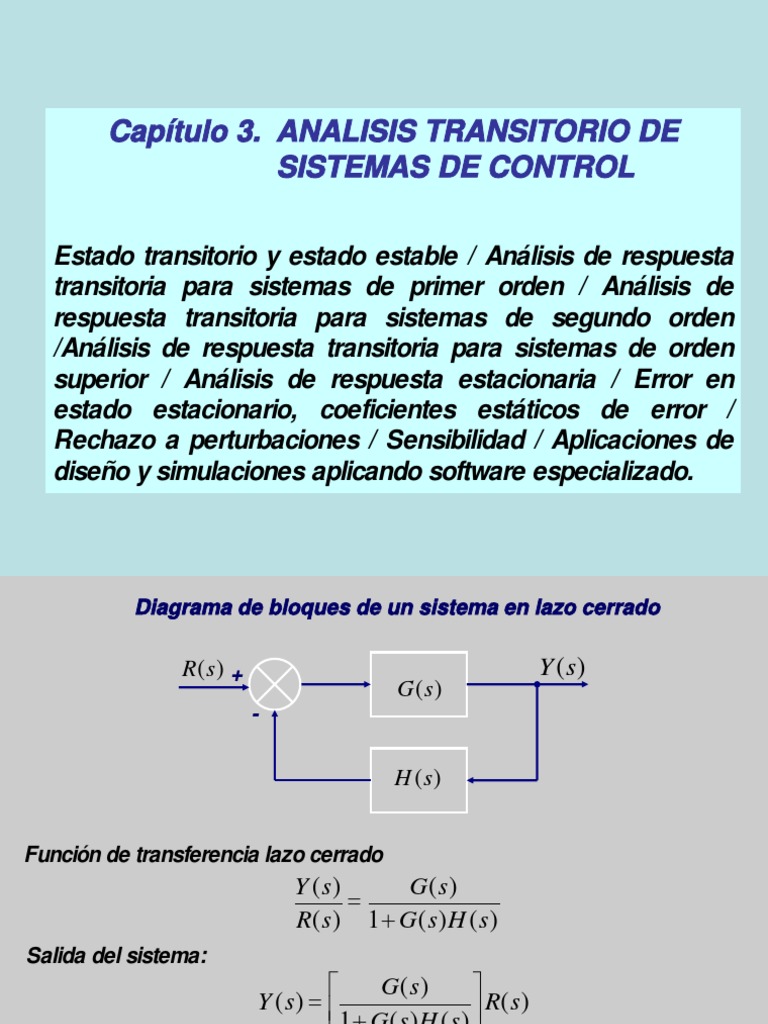 OK - Sistemas de Primer Orden, Etc | Descargar gratis PDF | Sistema de ... OK - Sistemas de Primer Orden, Etc | Descargar gratis PDF | Sistema de ...