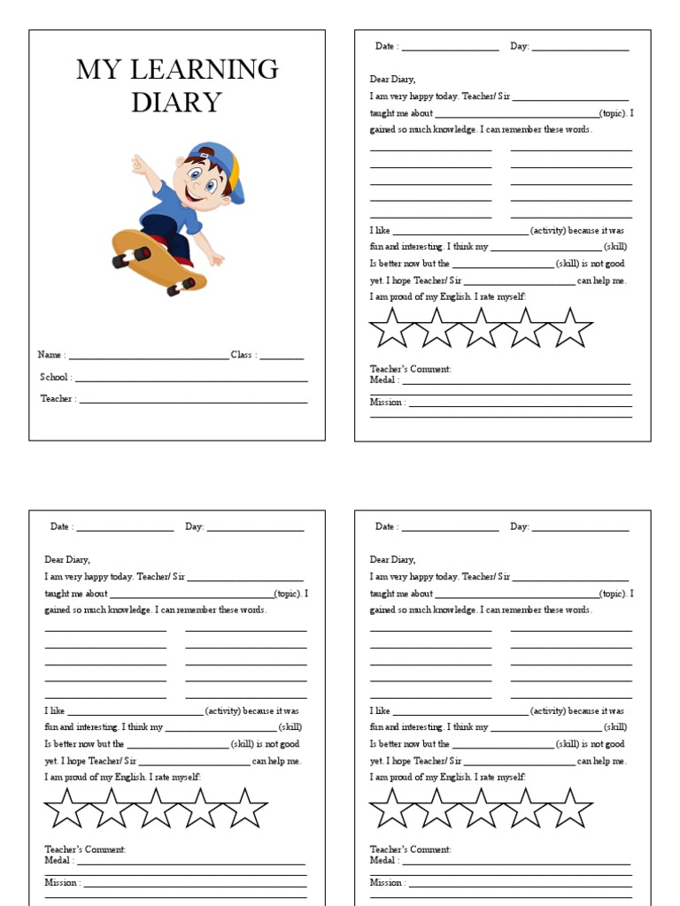 My Learning Diary | PDF | Cognition