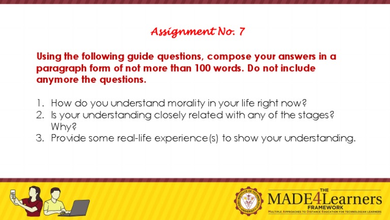 Using The Following Guide Questions, Compose Your Answers in A ...