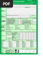 27f Line Break Permit | PDF | Personal Protective Equipment | Safety