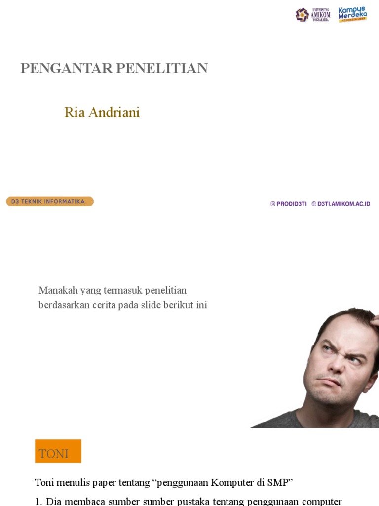 Metopen - Pertemuan 2 | PDF | Sains & Matematika | Komputer
