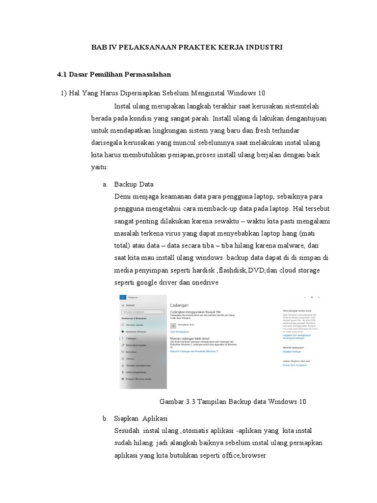 Bab Iv Untuk Laporan Proposal | PDF