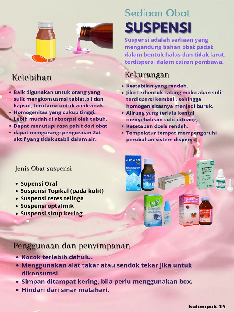 SEDIAAN OBAT SUSPENSI | PDF
