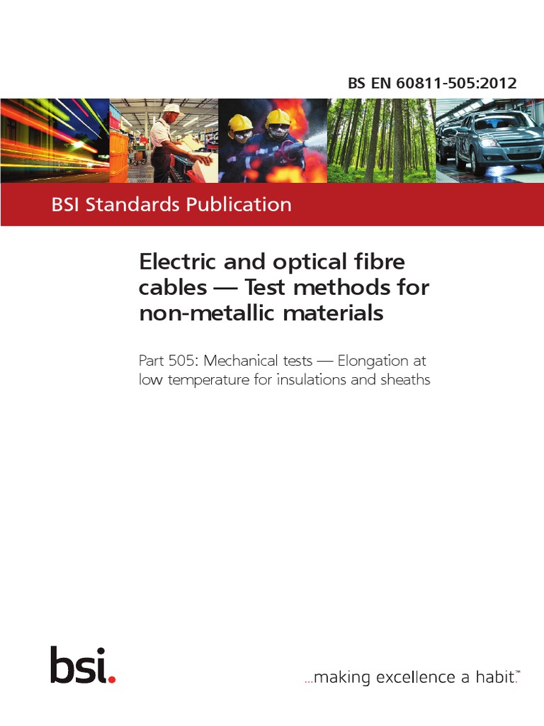 BS - EN - 60811-505 - 2012 - Electric&Optical Fibre - Cables - Test ...