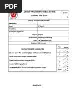 Grade 7 Report Card | PDF | Teachers | Homework