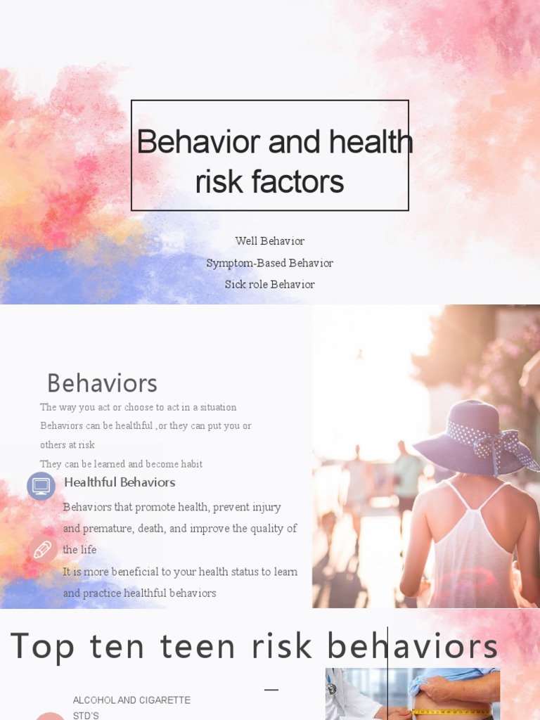 Behavioral Risk Factors Report | PDF | Obesity | Cancer
