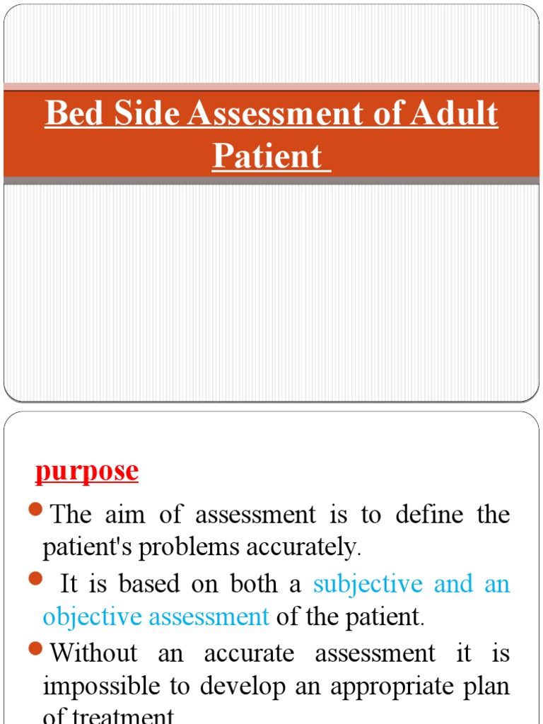 Adult Patient Bedside Assessment Guide | PDF | Thorax | Lung