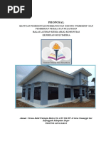 Contoh Proposal Pengajuan BLK Tahun 2024 | PDF