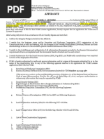 Affidavit of Designated Representative of The Proponent | PDF
