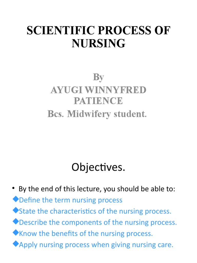 The Nursing Process Overview | PDF | Nursing | Health Care