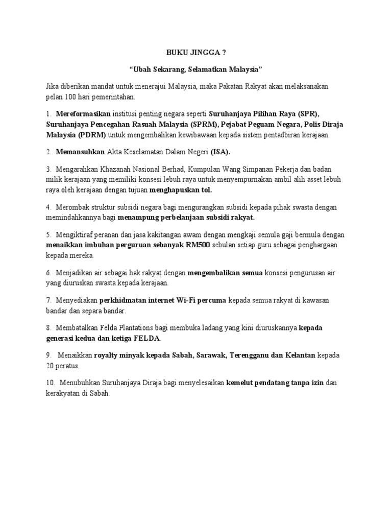 Buku Jingga | PDF