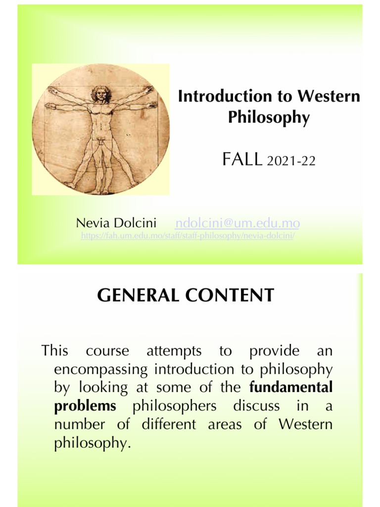 Western Philosophy Course Overview | PDF | Truth | Sophia (Wisdom)