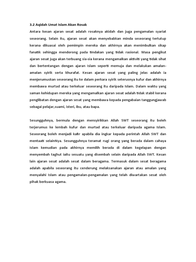 Kesan Dan Pengsruh Ustaz Wan HIzam Bin Wan Abdullah Sabil | PDF