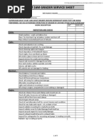 VMC Preventive Master Check List | PDF | Switch | Oil