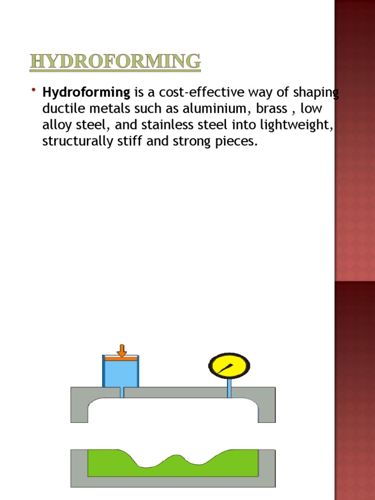 Hydroforming Is A Cost-Effective Way of Shaping | PDF