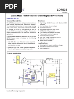 LD 7575 | PDF | Mosfet | Field Effect Transistor