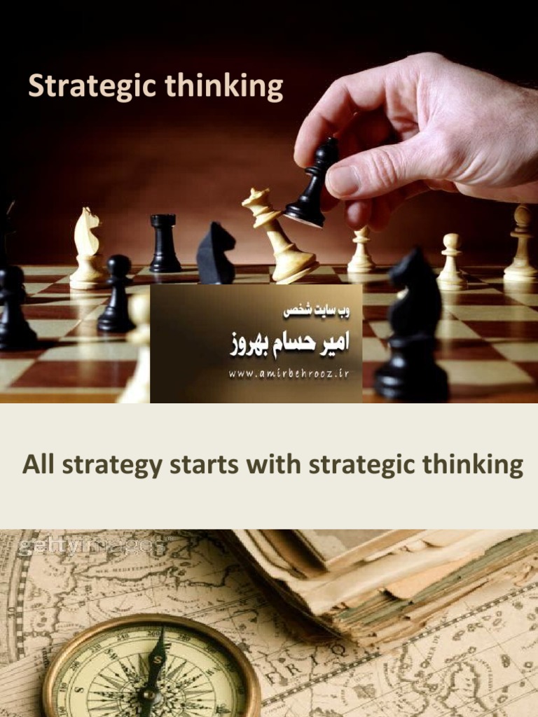 Strategic Thinking | PDF | Strategic Thinking | Strategic Management