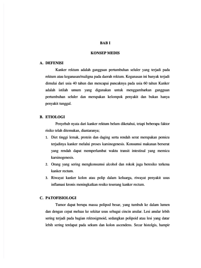 OPTIMALKAN PENATALAKSANAAN KANKER REKTUM | PDF