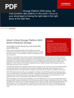 Hitachi Virtual Storage Platform One Block Datasheet | PDF | Data ...