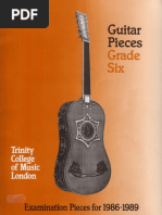 Trinity Guitar Grade 6 | PDF