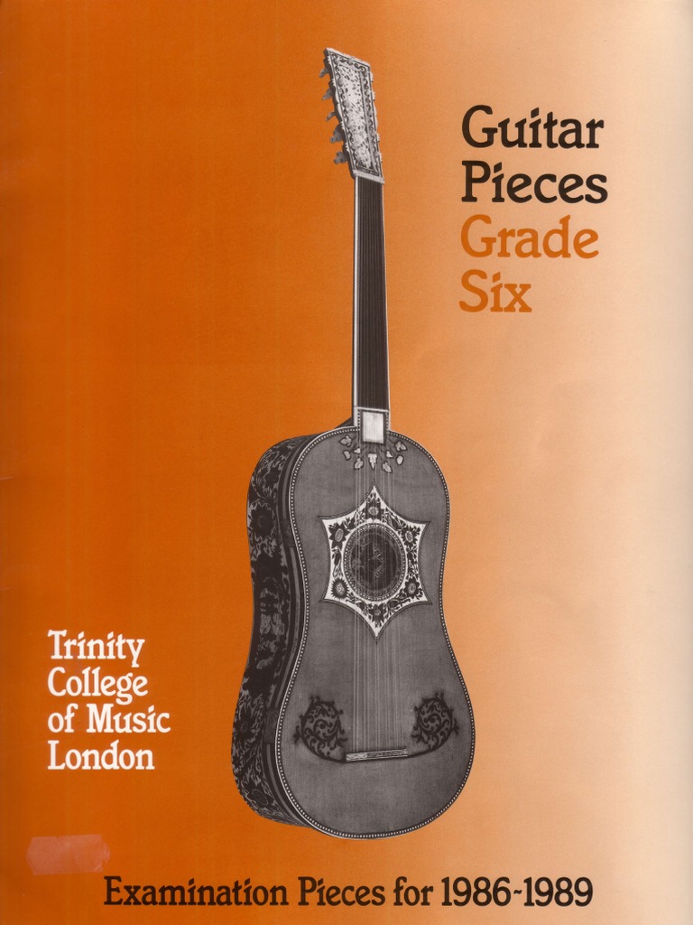 Trinity Grade 6 1986-1989 | PDF | Musical Notation | Musicology