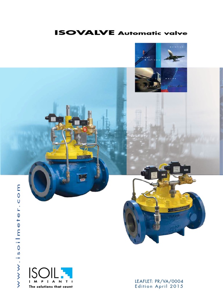 ISOVALVE Automatic Valve | PDF | Valve | Viscosity